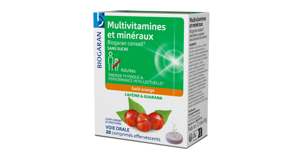Multivitamines et minéraux Biogaran conseil® | Biogaran